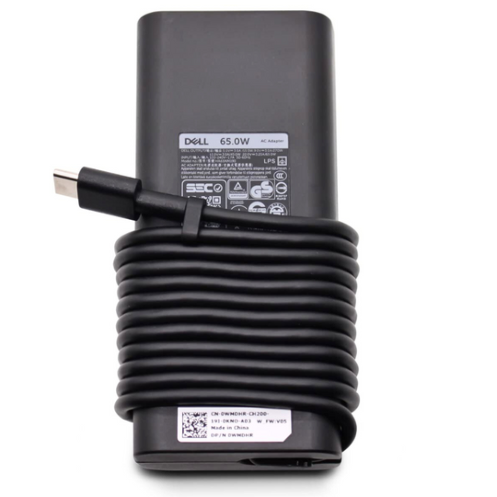 [ORIGINAL] Dell Latitude 3400 Laptop Charger - Type-C 19.5V 65W Ac Ada
