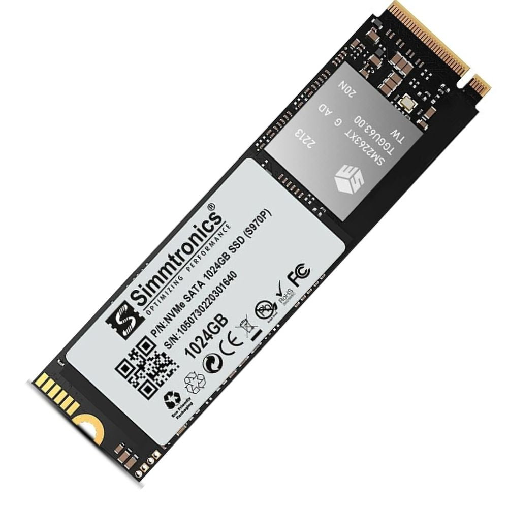 Simmtronics 128GB M.2 SSD Internal Solid State Drive