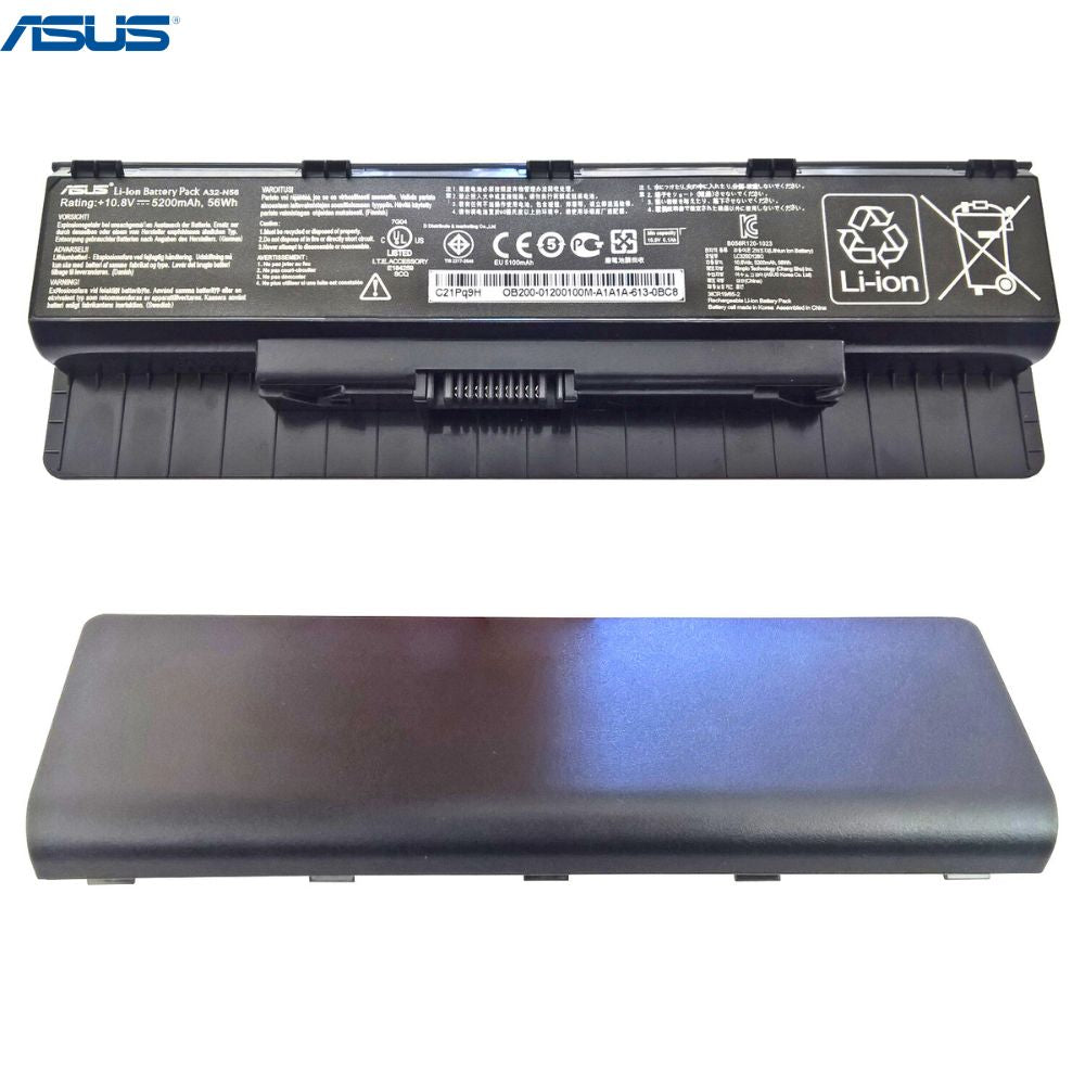 BUY [ORGINAL] Asus N76VZ-V2G-T1045V Laptop Battery - A32-N56 10.8V 56W