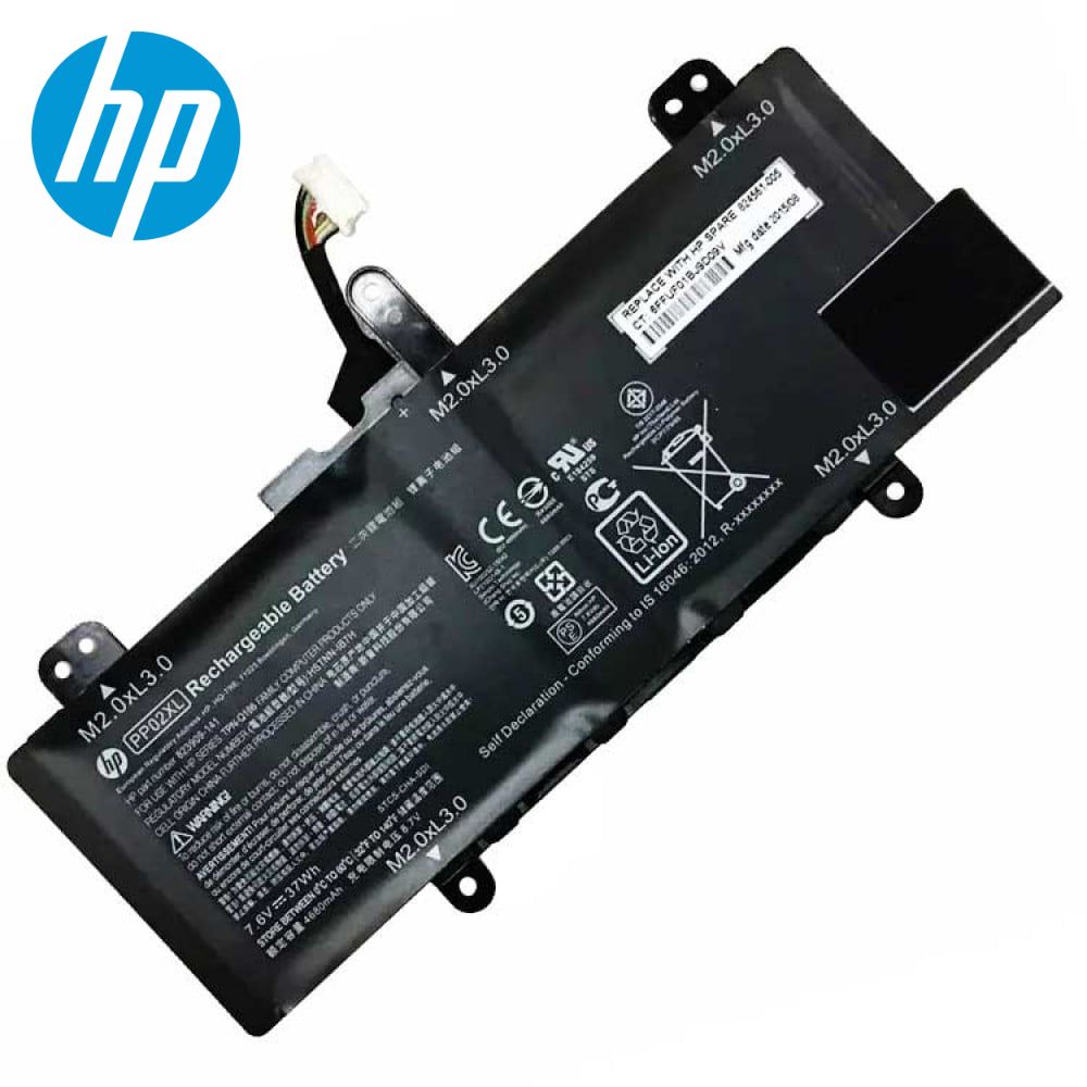 [Original] Hp 824561-005 Laptop Battery - 7.6V 37WH PP02XL 4Cell