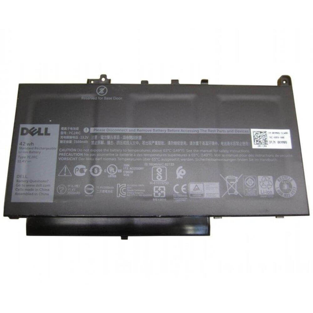 Dell 7CJRC Laptop battery [ORIGINAL] - KNM09 11.4V 42Wh