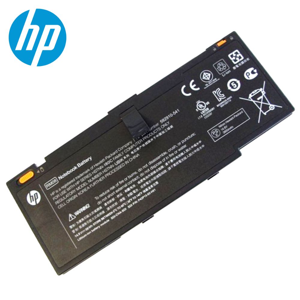[Original] Hp 593548-001 Laptop Battery - 14.8V 59WH RM08