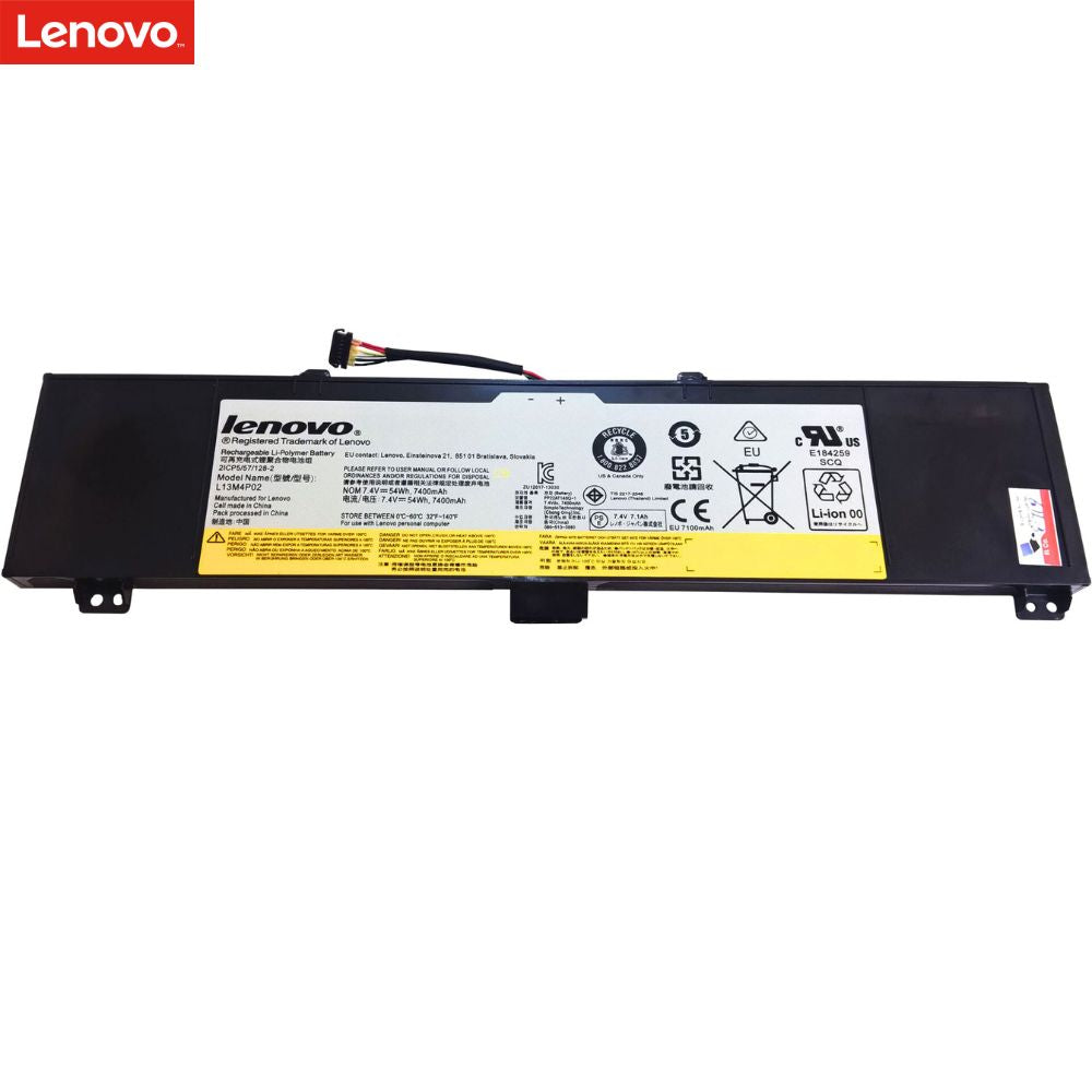 BUY [ORIGINAL] Lenovo Y50-70AS-ISE Laptop Battery - 7.4V 54Wh L13M4P02