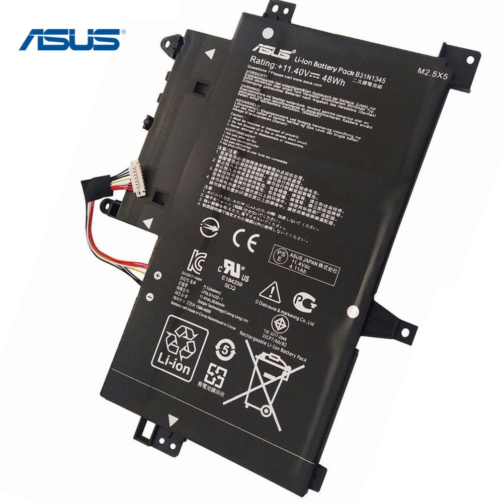 BUY [ORGINAL] Asus TP500L-B5500 Laptop Battery -11.40V 48Wh B31N1345
