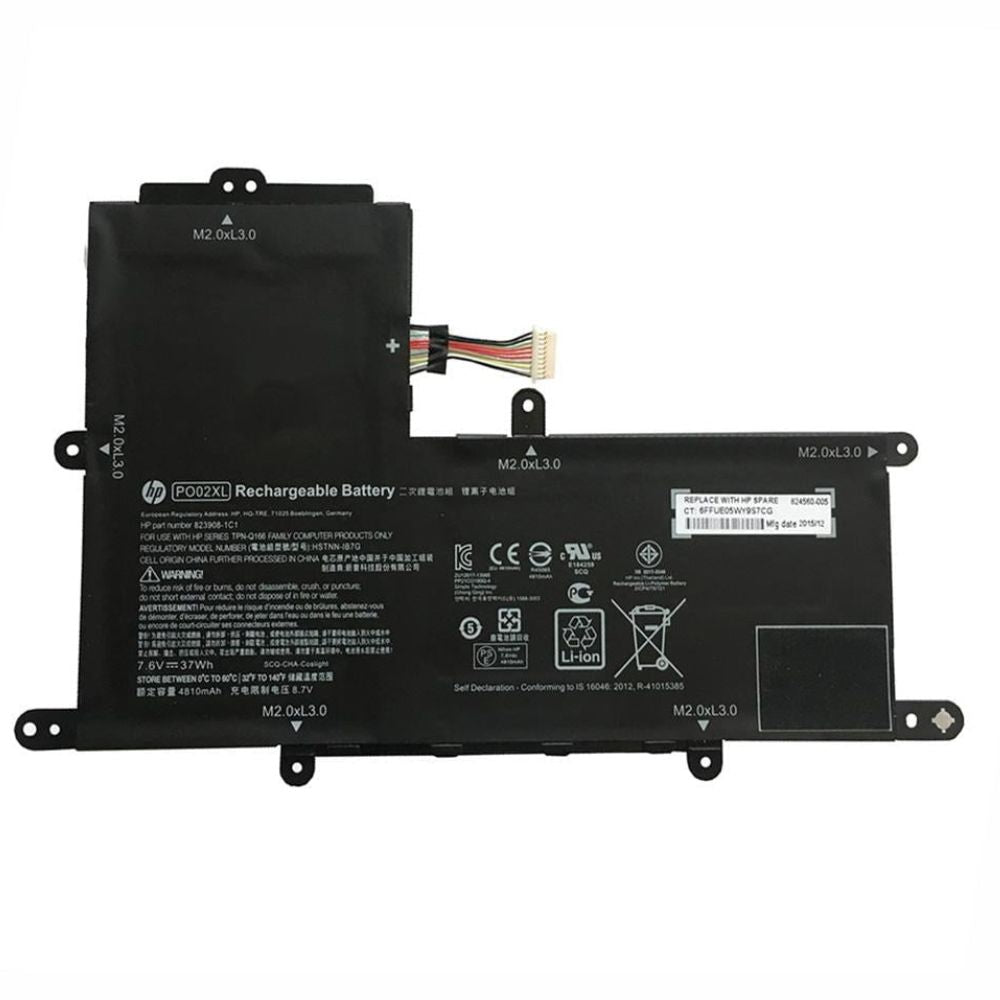 [Original] Hp Stream 11 Pro G5 Laptop Battery - 7.6v 37wh PO02XL