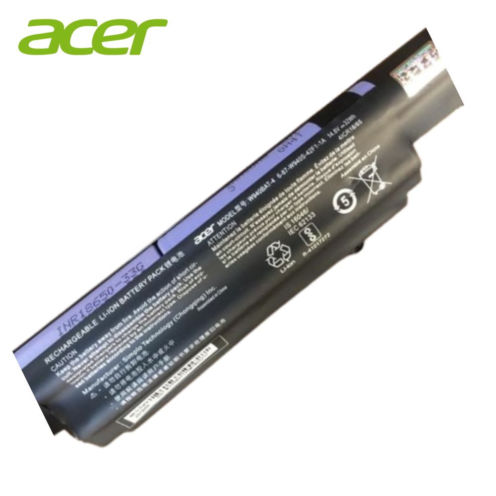 [ORIGINAL] Acer W940BAT-4 Laptop Battery - 14.8V 32WH W940 4CELL