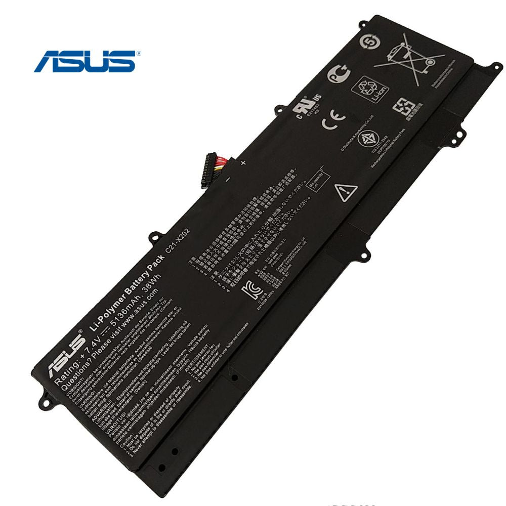 BUY [ORGINAL] Asus VivoBook R201E Laptop Battery-7.4V 38Wh C21-X202