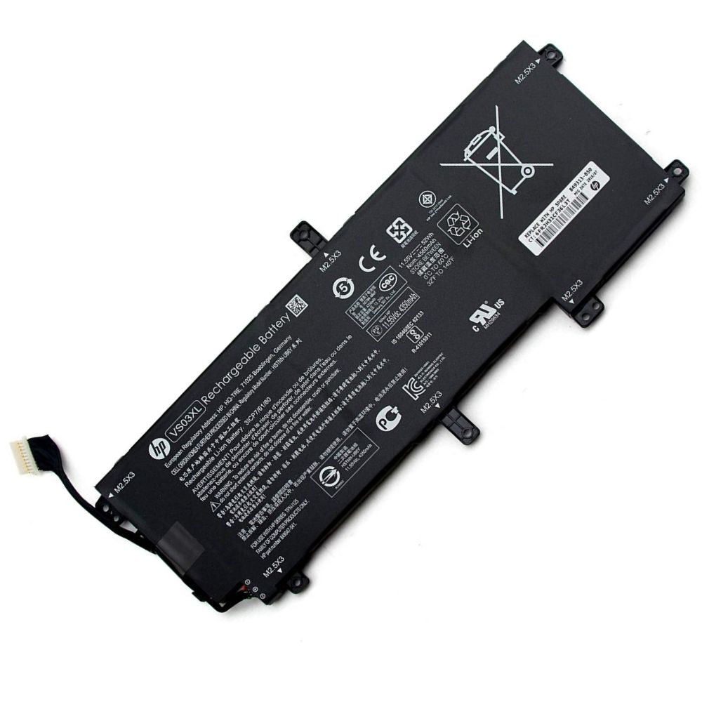 [Original] Hp ENVY Notebook 15-as050TU Laptop Battery - 11.55v 52wh VS