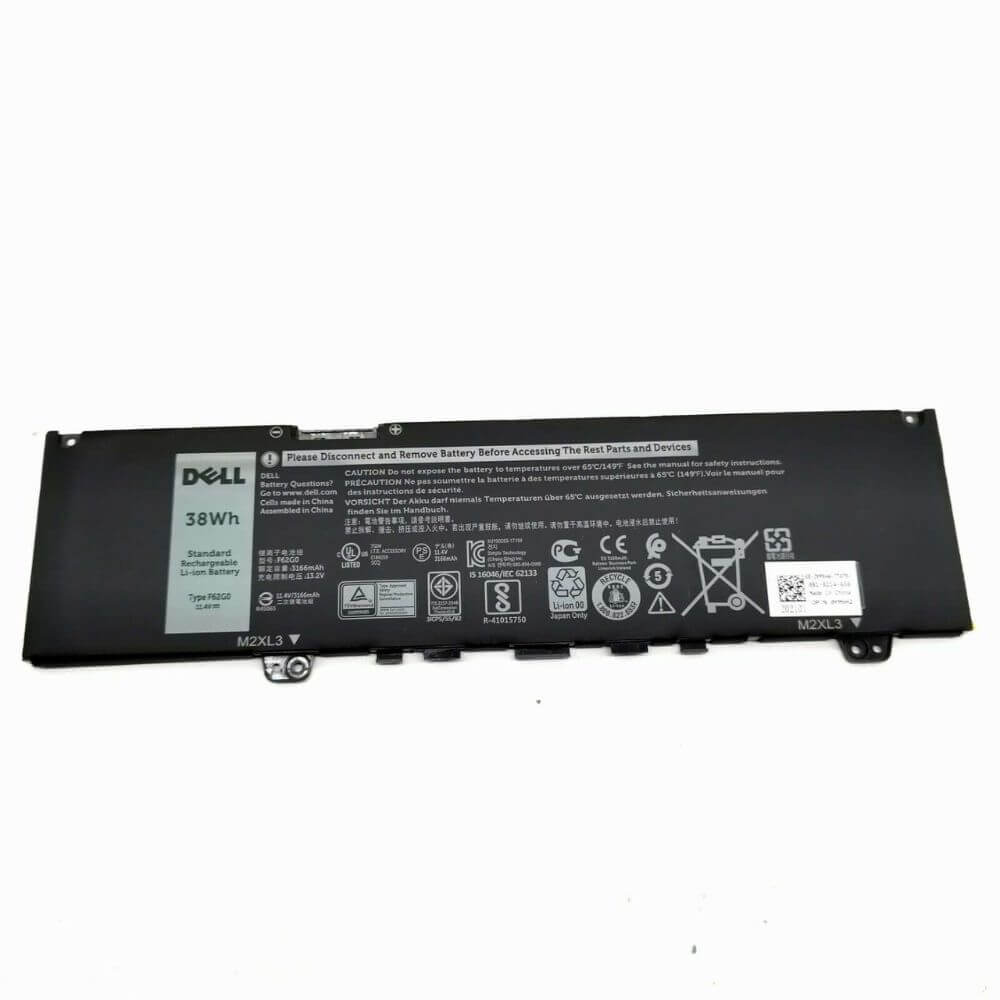 Dell 39DY5 Laptop battery [ORIGINAL] - F62G0 11.1V 38Wh