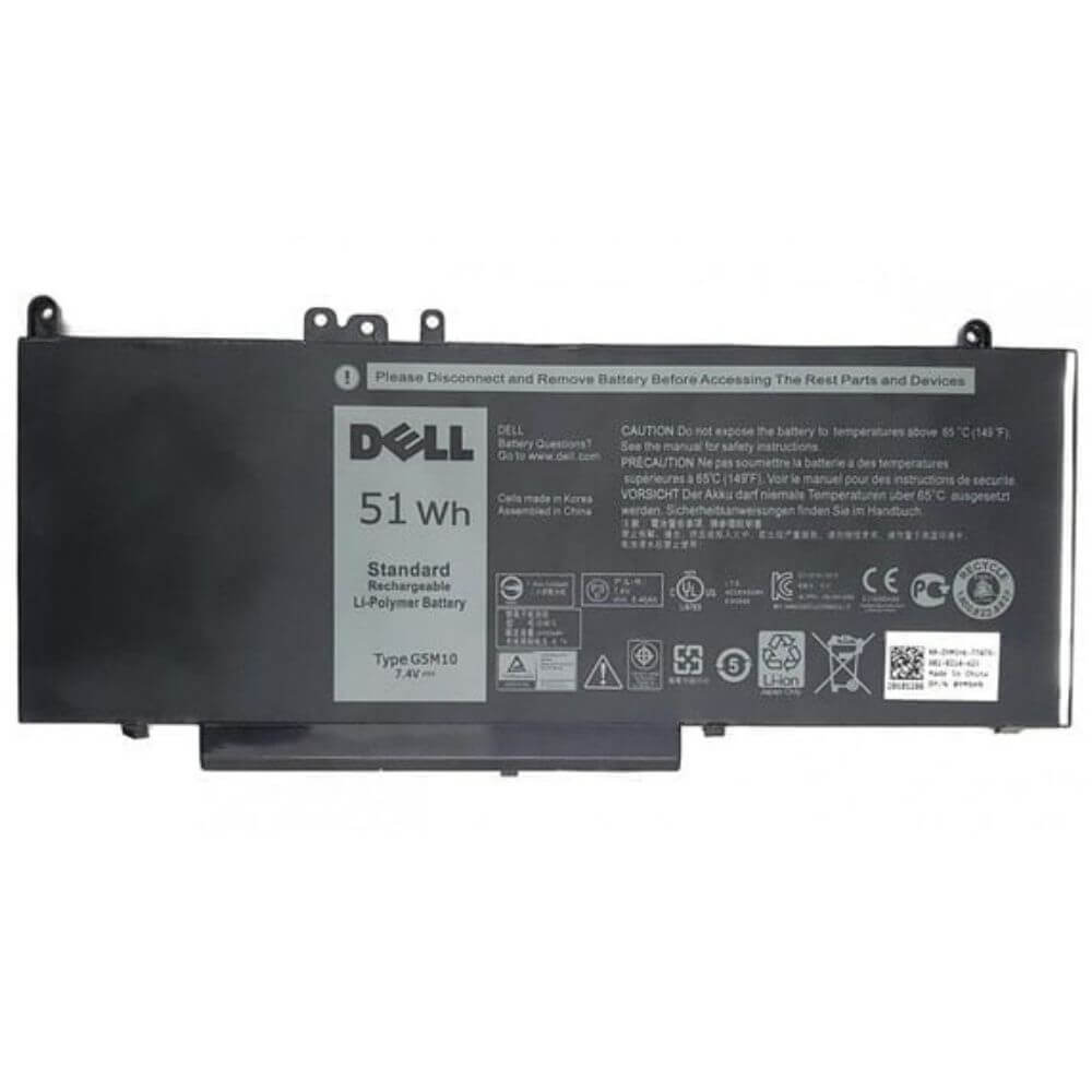 Dell Latitude E5450 Series Laptop battery [ORIGINAL] - G5M10 7.4V 51Wh