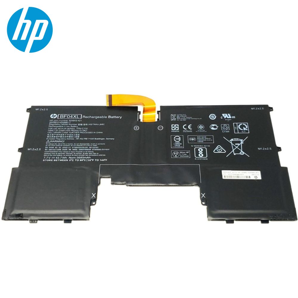 [Original] Hp Spectre 13-AF008NIA Laptop Battery - 7.7V 43.7Wh BF04XL