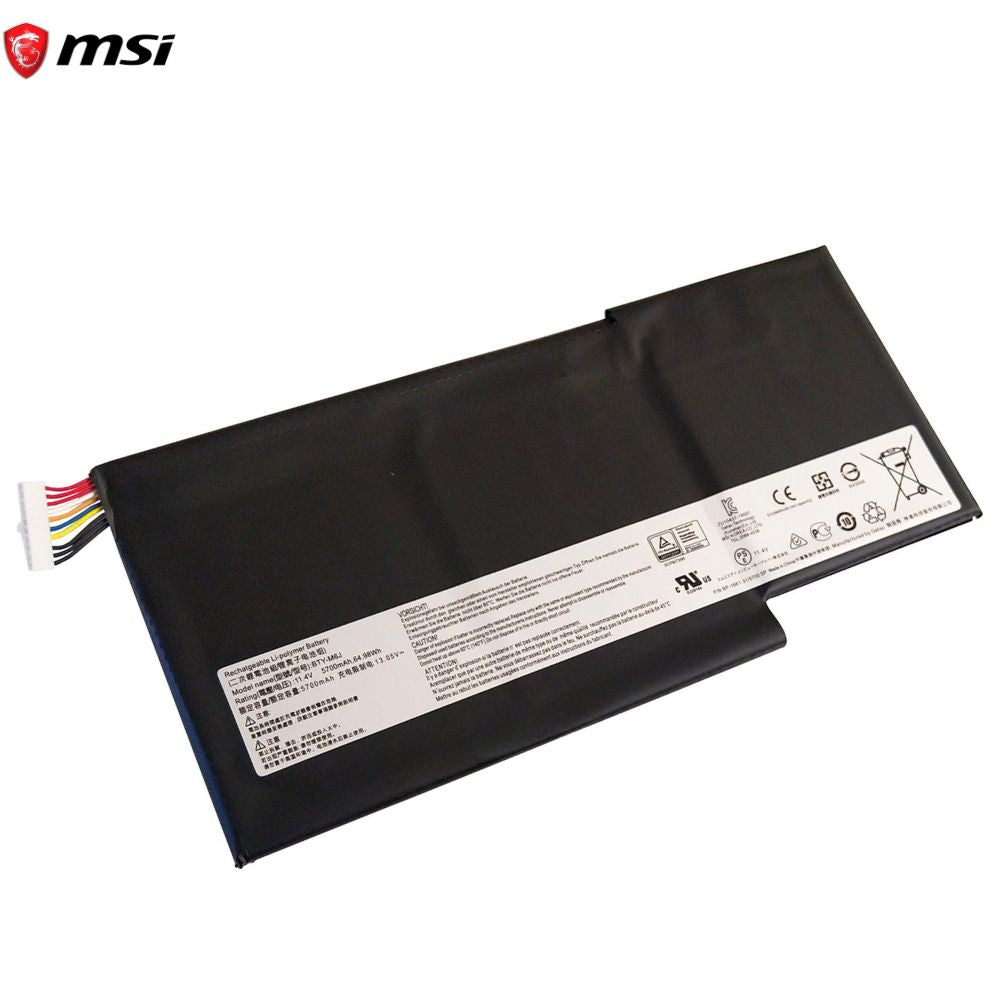BUY [ORGINAL] MSI WS63 8SJ-019 Laptop Battery - 11.4V 57Wh BTY-M6J
